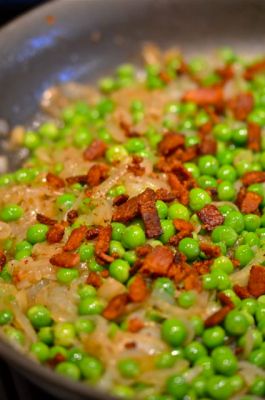 Shelling Peas, Spring Onions And Bacon « Putney Farm